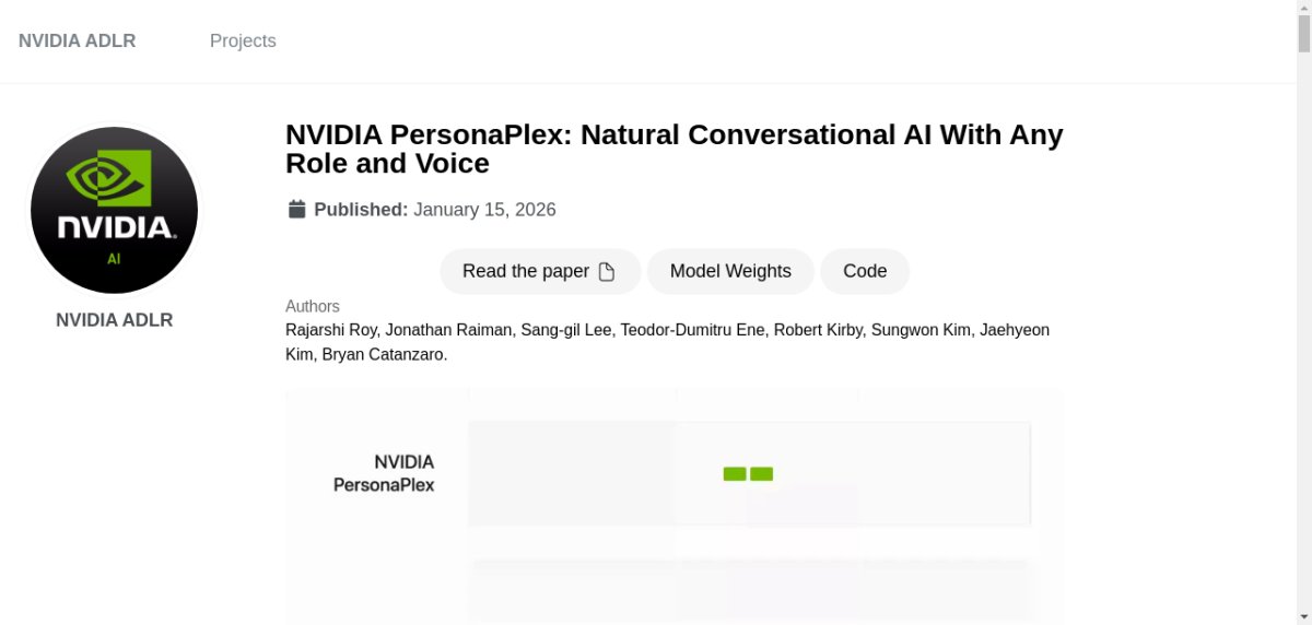 NVIDIA PersonaPlex Review - AI Tool Features and Tips